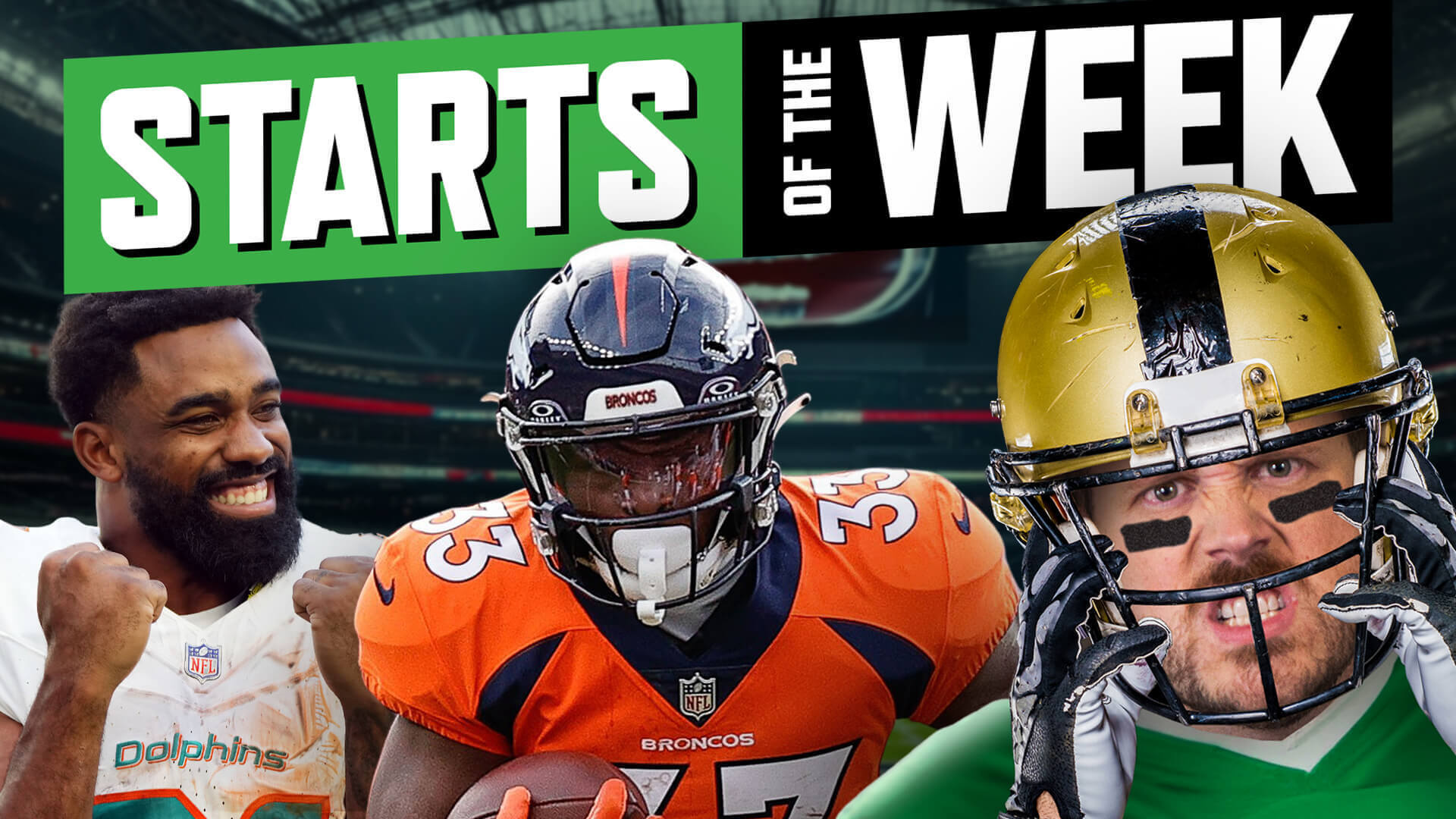 Starts of the Week + It’s Football Time! - Fantasy Footballers Podcast