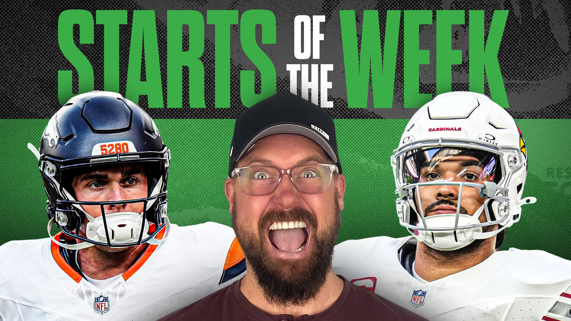 Starts of the Week + Week 1 Breakdown, It’s Football Time! - Fantasy Footballers Podcast