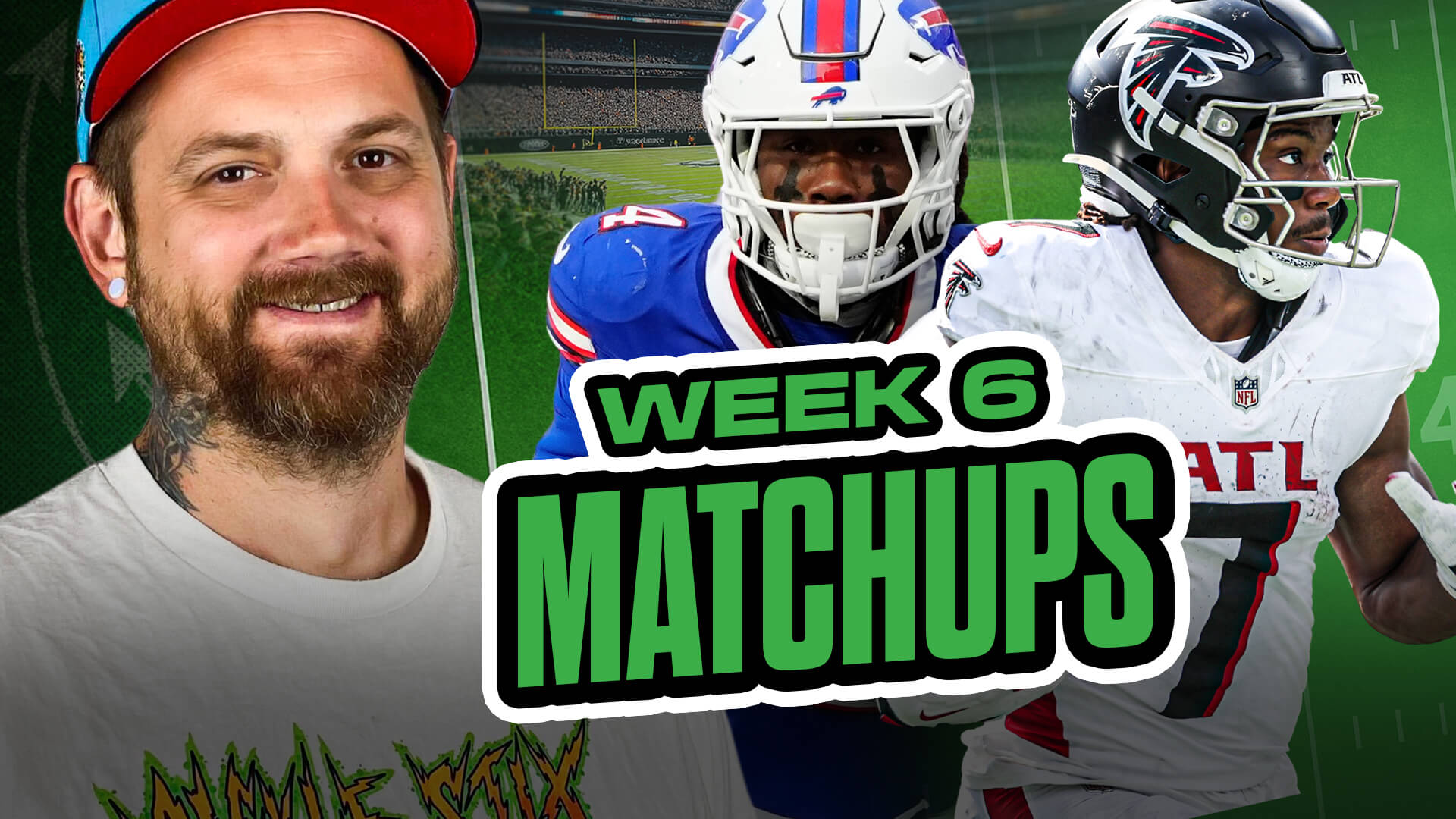 Week 6 Matchups + SKATTEBOOOOM! - Fantasy Footballers Podcast